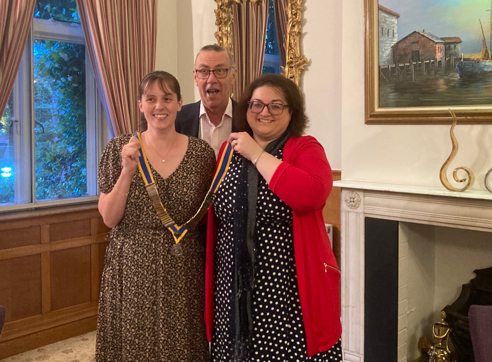 RCFD – 2022 President Handover | Rotary Club Faringdon and District